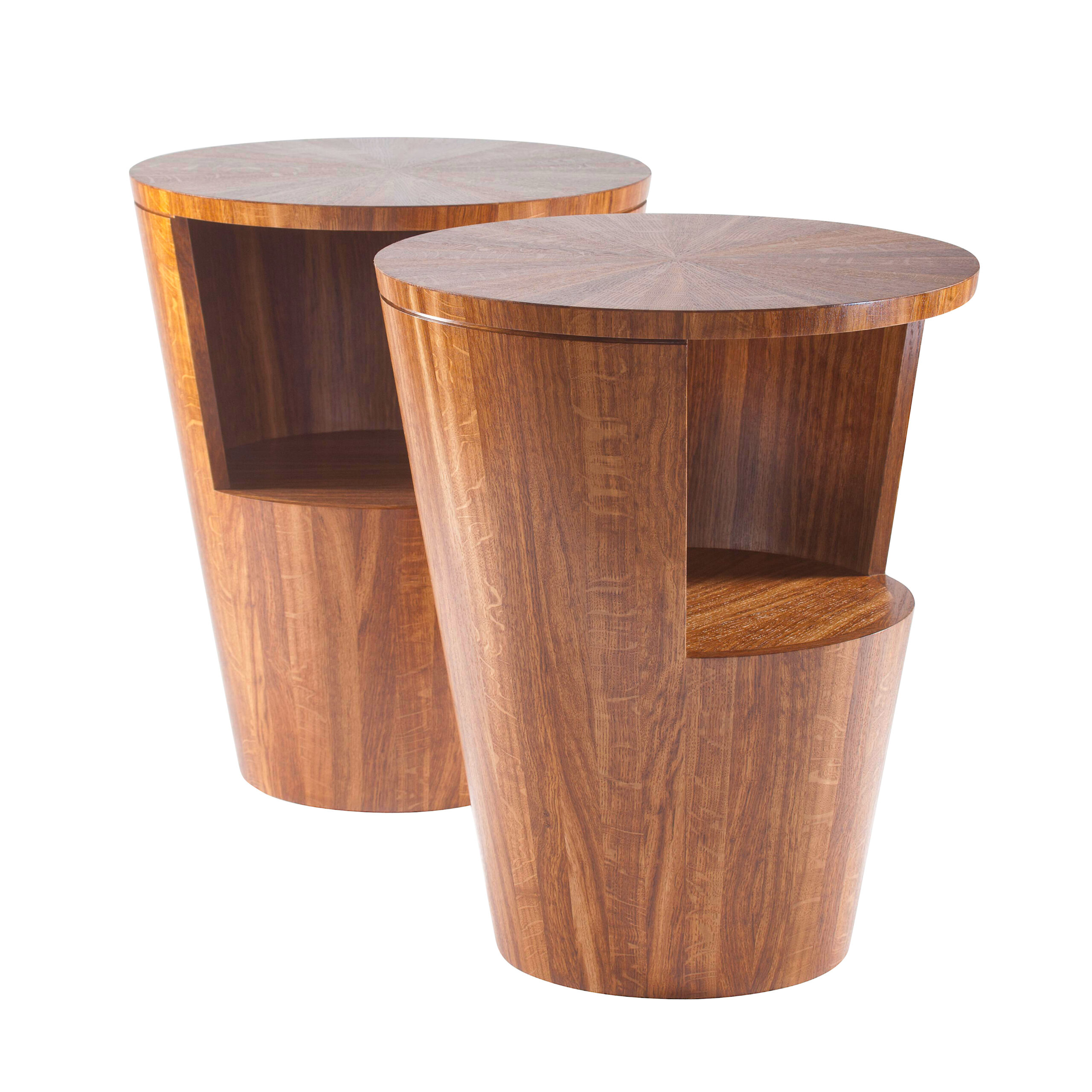 BEAUTIFUL BUCKET SIDE TABLE (pair) - Matthew Burt