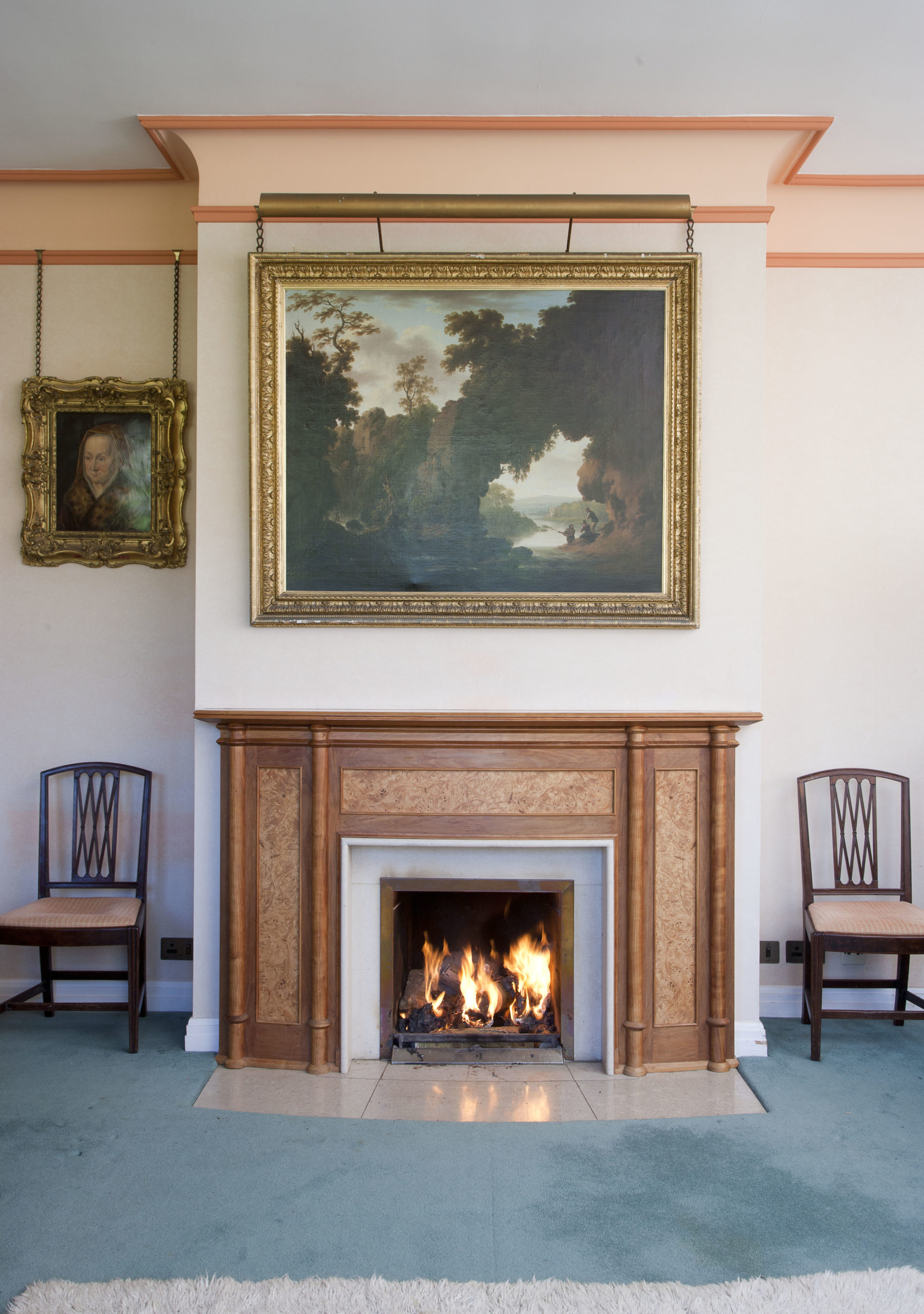 DRAWING ROOM FIREPLACE & SURROUND - Matthew Burt